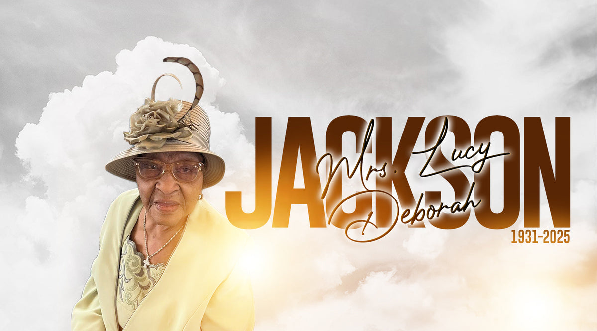 Lucy Jackson Memorial Tribute — 25M Printing