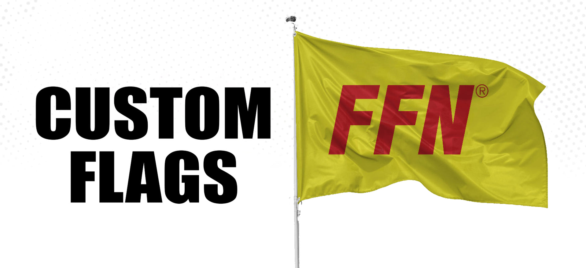 Rectangular Flags — 25M Printing