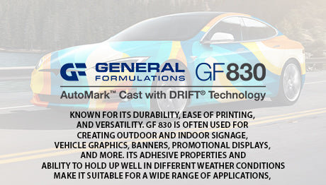 RD General Formulations GF 830 AutoMark — 25M Printing